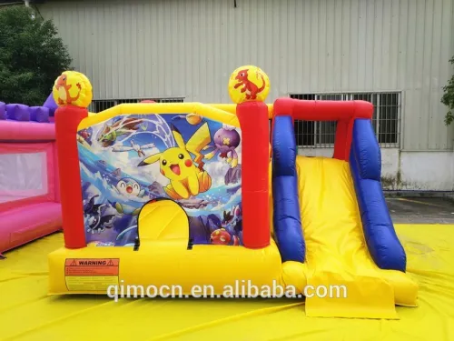 Kids Pikachu Inflatable Bounce Houses,pikachu Jumping Castles,pikachu ...