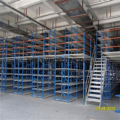 Warehouse Raised Structure Platform Mezzanine Floor And Platform, High ...