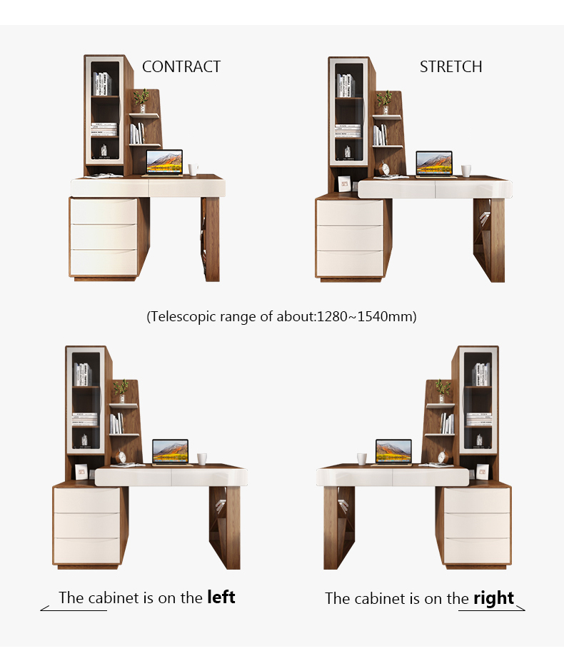 Multifunctional Storage Desk Wooden Home Office Wood Desk, High Quality ...