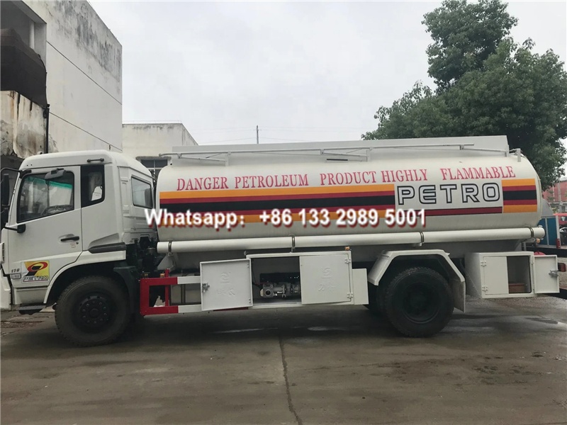 15000l Oil Bowser Pump With Refueling Reel Fuel Dispenser Tanker Truck ...
