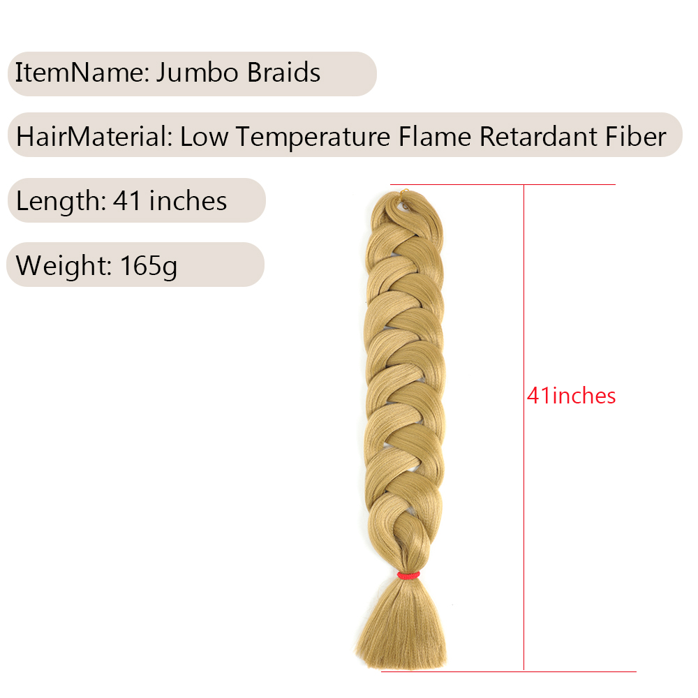 Jumbo Braid Hair Ultra Expression Braid Hair Extension Synthetic ...