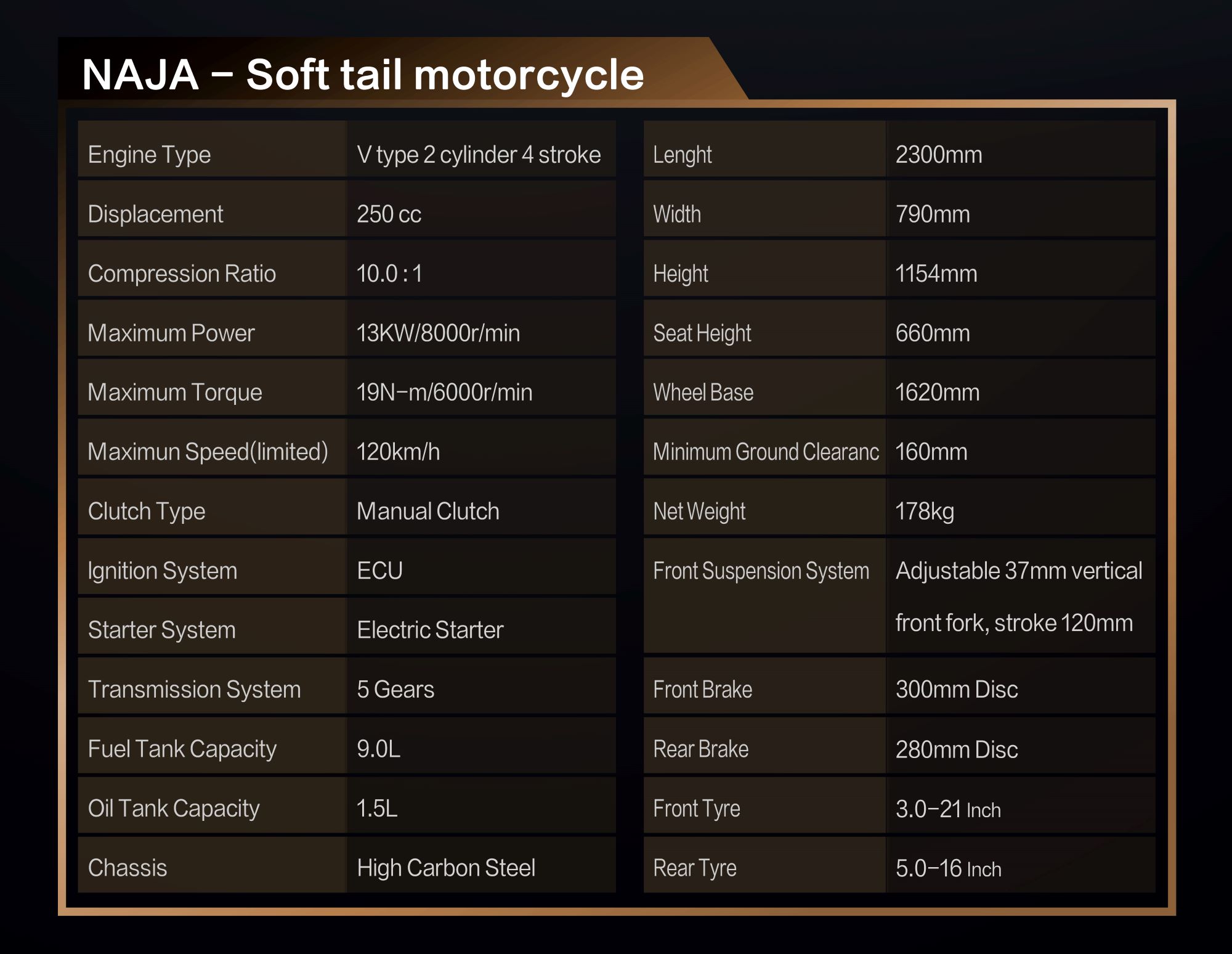 Hopper Classique Naja Motorcycle, de haute qualité Hopper Classique ...