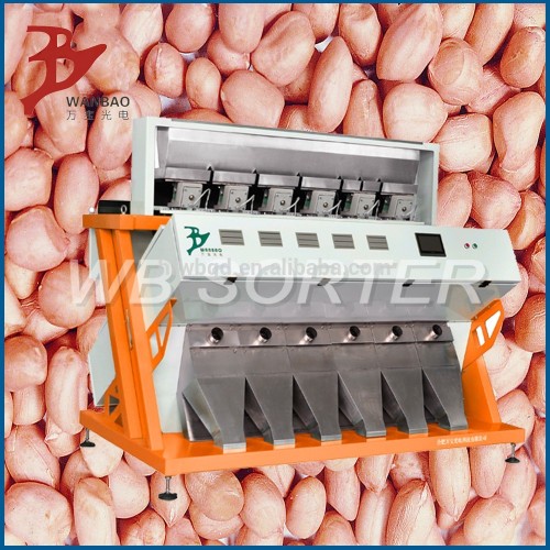 256 Channels Peanut Sorting Machine Grain Sorting Machine Nuts Sorting Machine, High Quality 256 ...