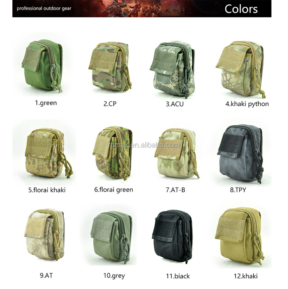 Waterproof Tactical Molle Admin Waist Pouch For Belt, High Quality ...