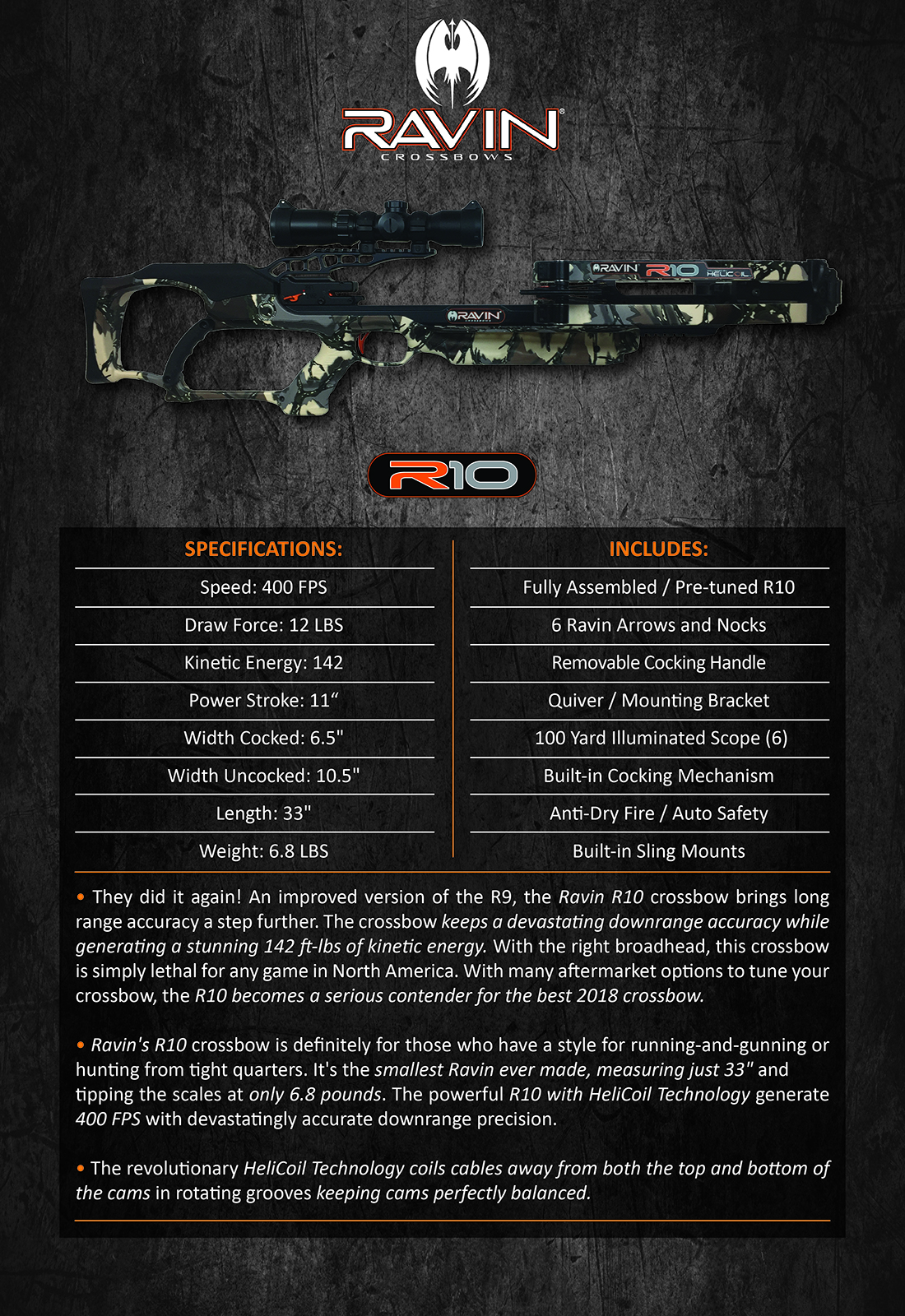 Ravin - R10 Crossbow, Bossgoo.com의 고품질 Ravin - R10 Crossbow