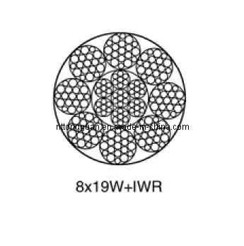 Lifts Or Elevator Steel Wire Rope 8x19w+iwr, High Quality Lifts Or Elevator Steel Wire Rope ...