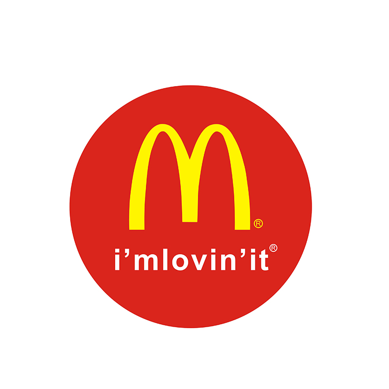 Mcdonald's Logo Self-adhesive Labels Accept Customization, High Quality ...