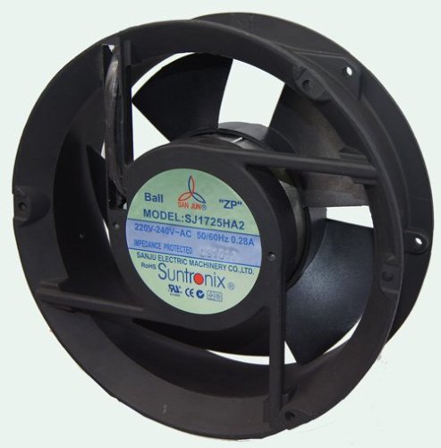 172mm Small Industrial Ac Axial Fans, Ip44 Waterproof Electric Cooling ...