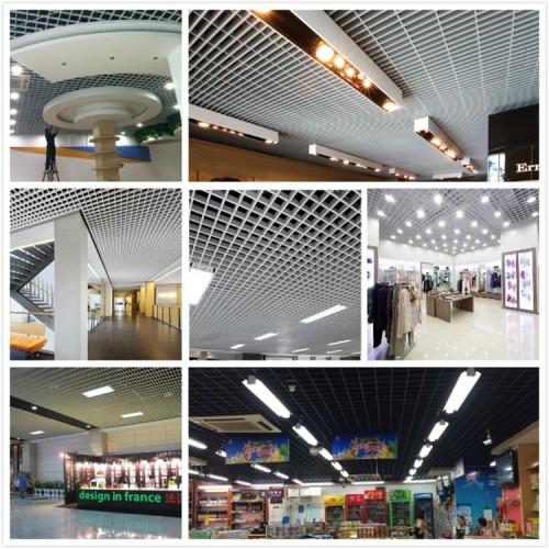Aluminum Ceiling Framing Material Open Cell Ceiling For Shop, High ...