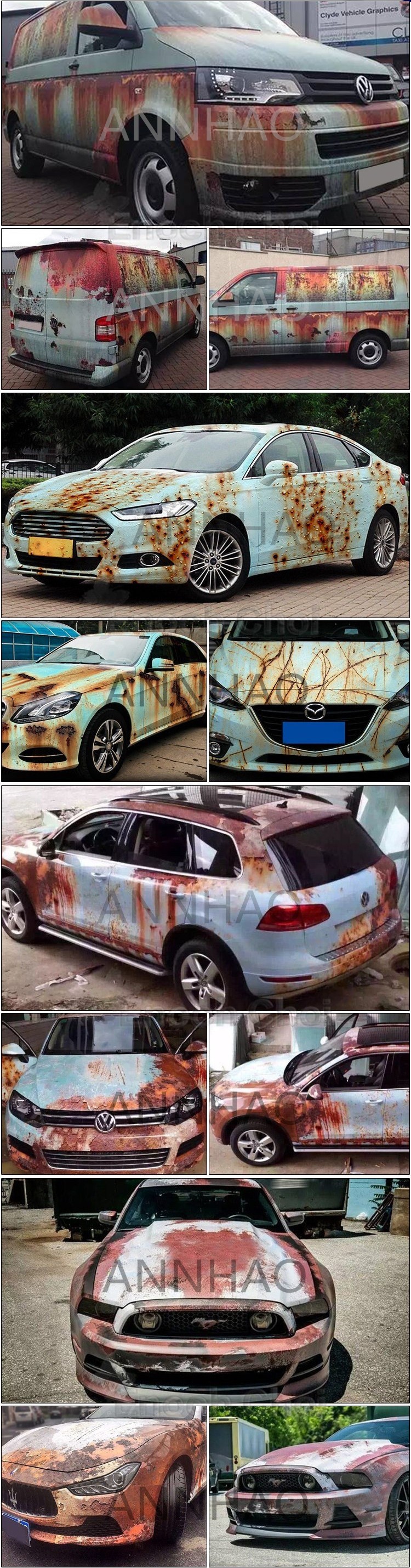 Annhao's Rusty Vinyl Wrap Design For Ford F150, High Quality Annhao's ...