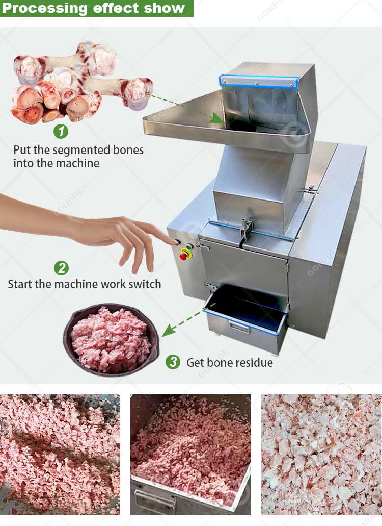 Meat And Poultry Processing Machines: Bone Crushers And Grinders, High ...