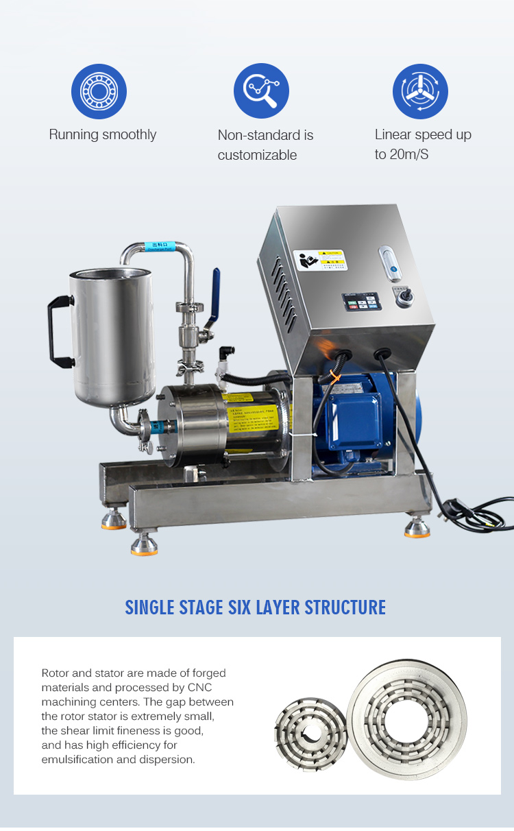 Laboratory Small Batch Emulsifier Pump Systems, High Quality Laboratory ...