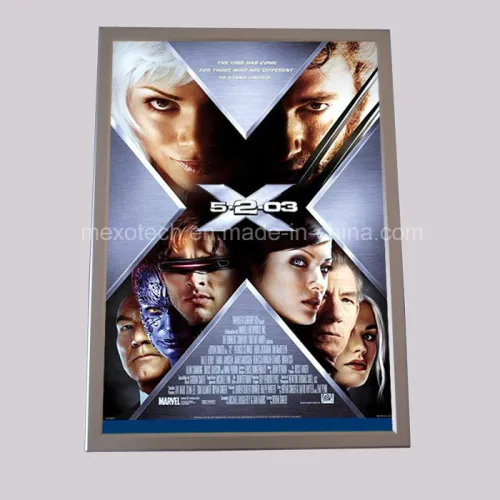 Restangle Shape Led Movies Display Snap Frame Poster Board, High ...