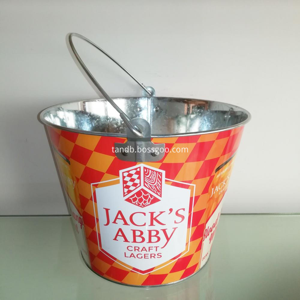Metal Tin Ice Bucket In Home, High Quality Metal Tin Ice Bucket In Home ...