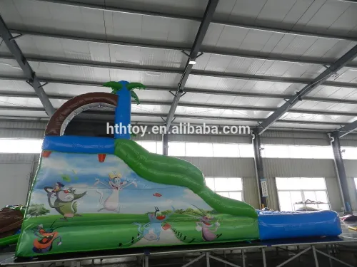 Ocean Theme Inflatable Big Water Slide For Water Sports, High Quality ...