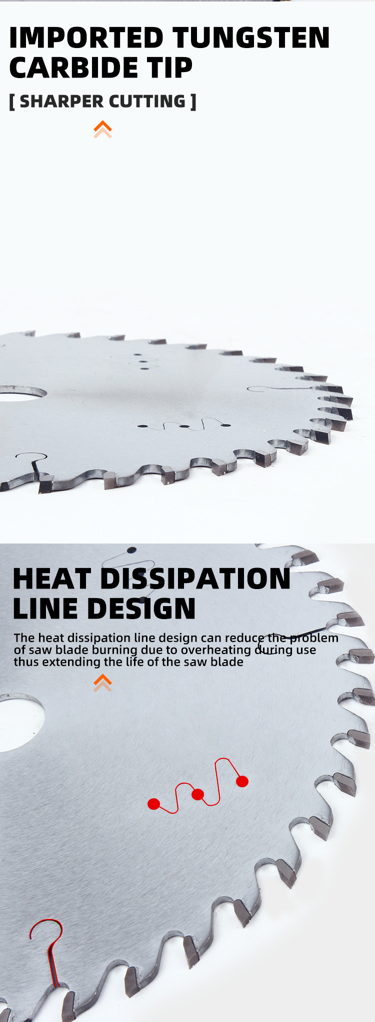Tct Circular Saw Blade - 12 Inch Tungsten Carbide Tipped For Rapid Wood ...