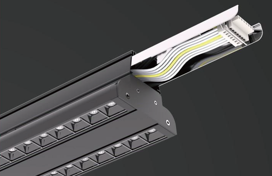 Low Glare Led Linear Trunking Lighting System, High Quality Low Glare Led Linear Trunking ...