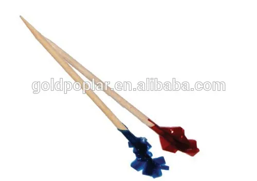65mm Disposable Decorative Foil Frills Party Toothpicks, High Quality ...
