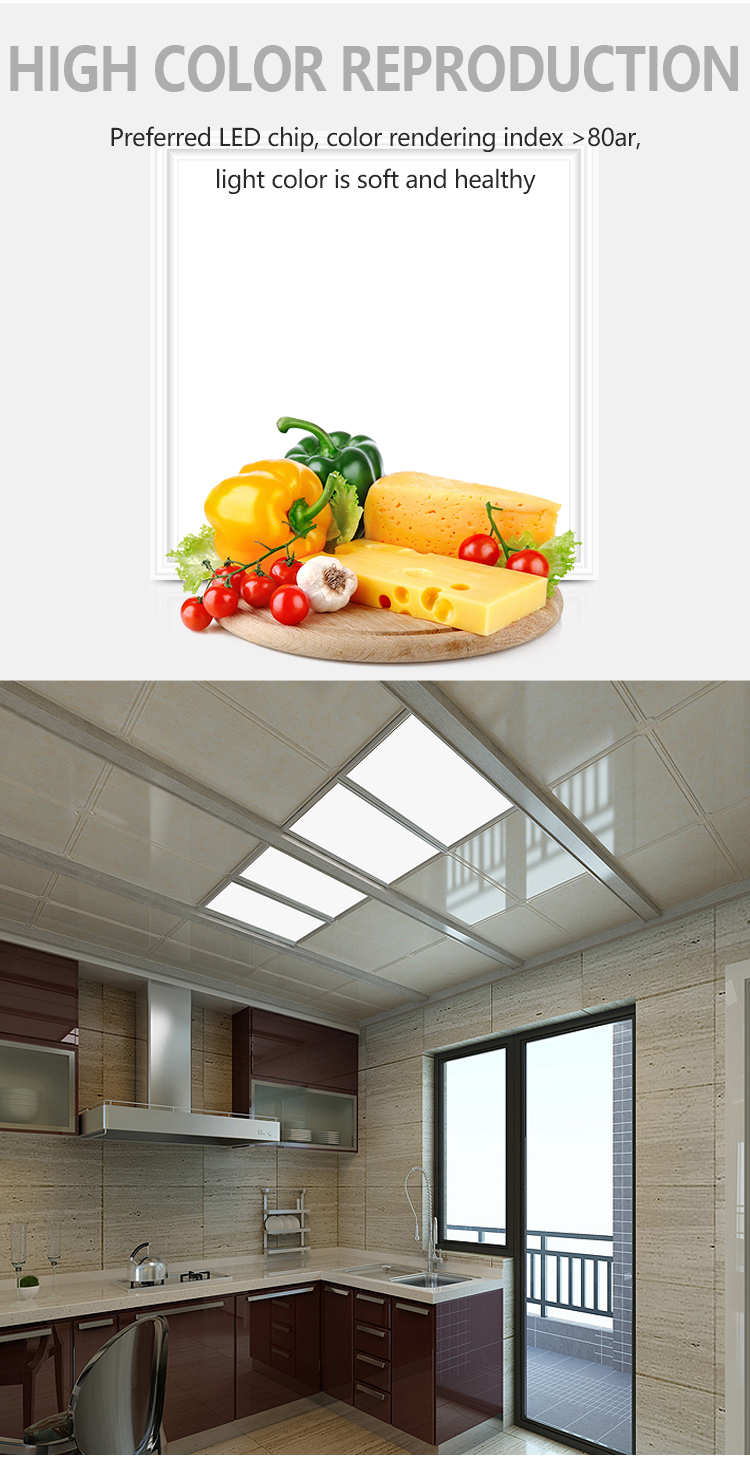Ultra Slim Dimmable Smd Led Panel Lights - 1200x300 Square 24w 40w 68w ...