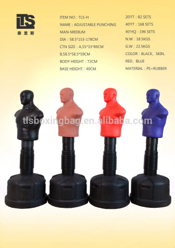 Adjustable Free Standing Kick Boxing Dummy Taekwondo Equipment, High ...