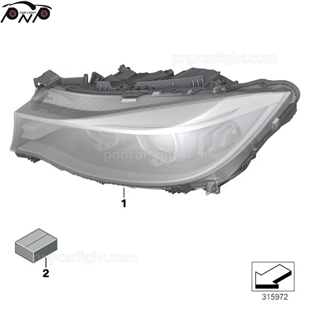 Xenon Headlight for BMW 3' F34 GT China Manufacturers Suppliers Factory ...