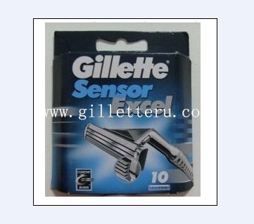 Gillette Razor Blade Sensor Excel 10 Cartridges, High Quality Gillette ...
