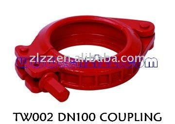 Tw002/dn100 Concrete Pump Pipe Bolt Coupling, High Quality Tw002/dn100 ...