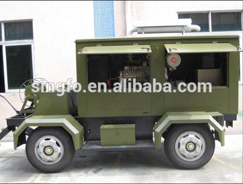 1100kva/880kw Trailer Diesel Engine Generator Set, High Quality 1100kva ...