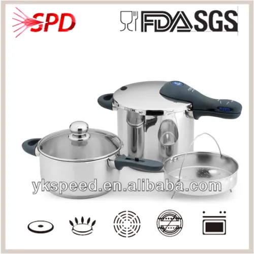 3+6l Color Pressure Cooker, High Quality 3+6l Color Pressure Cooker on ...