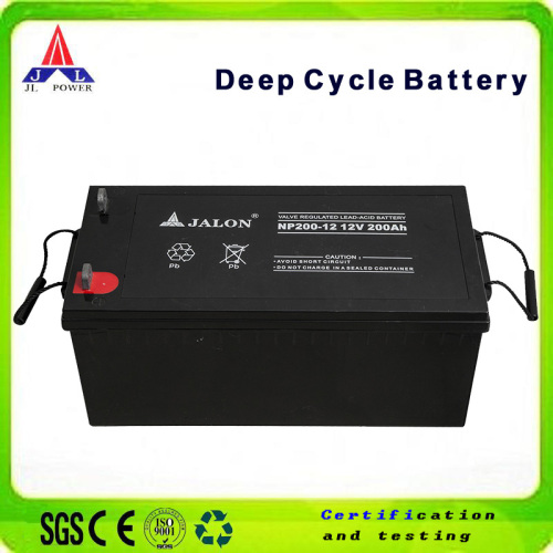 Deep Cycle Lead Acid Battery For Solar Power System, High Quality Deep ...