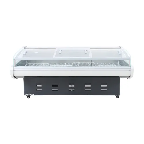 Sliding Glass Commercial Meat And Deli Display Fridge, High Quality ...