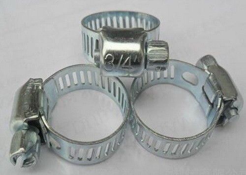 Small Safety American Hose Clamp Galvanized 8mm For Fixing Soft Hose ...
