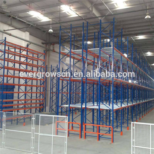 Certificated Warehouse Heavy Duty Double Deep Pallet Racking, High Quality Certificated ...