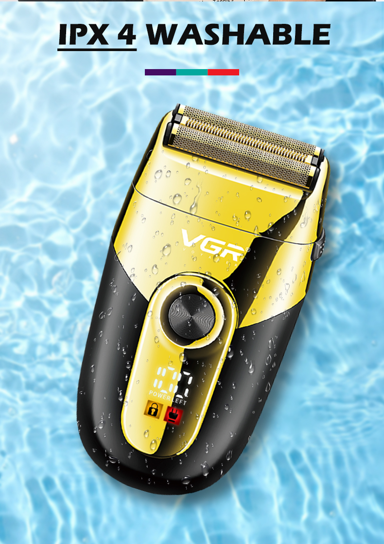 Vgr V-383 Tondeuse Rechargeable Professional Electric Shaver, High ...