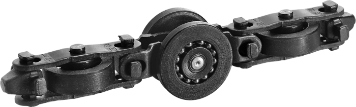 100 Lbs Monorail Enclosed Track Conveyor For Finishing And Powder Coat ...