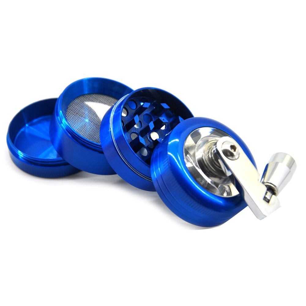 Four-layer Can Grinder With Removable Pull Ring For Hookah Accessories ...