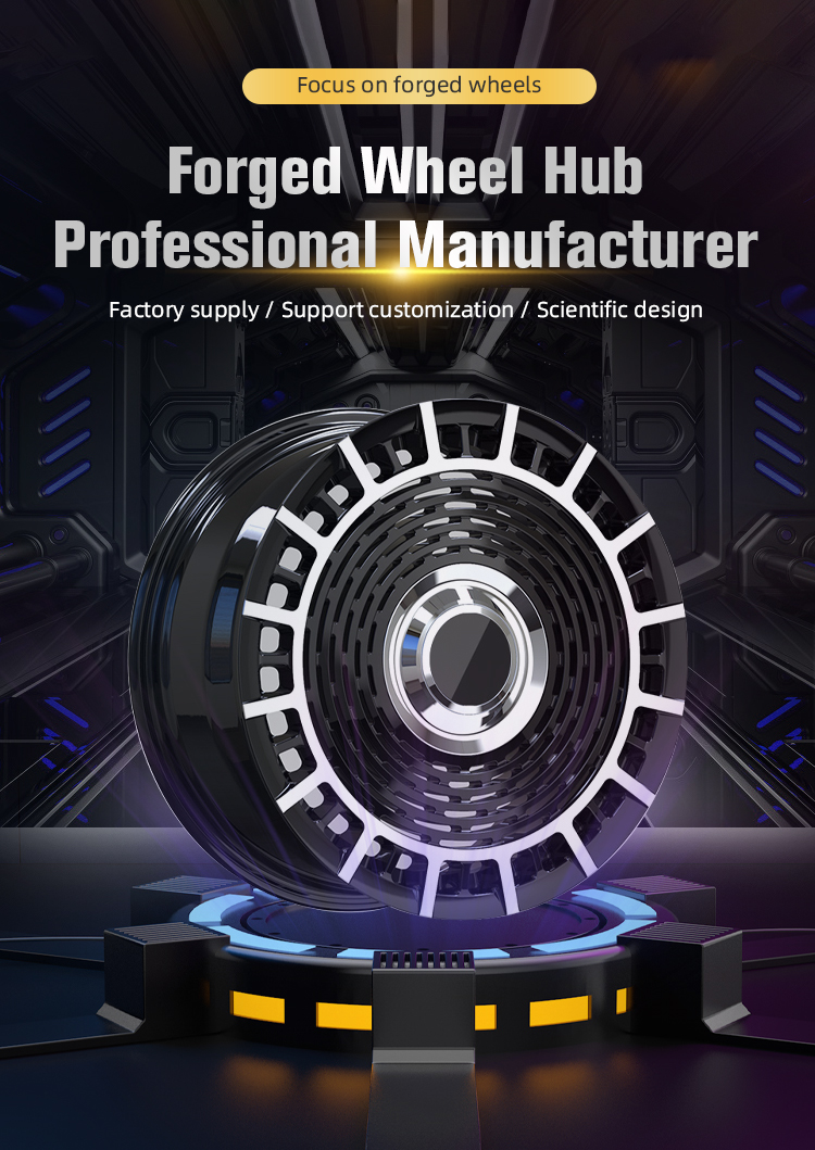 Attractive Lightweight Sport Car Wheels: Custom Forged Aluminum Alloy ...