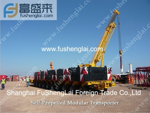 Self Propelled Modular Trailer, High Quality Self Propelled Modular ...