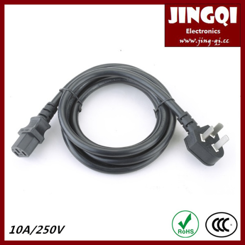 China 3 Pin Plug With Iec C13 Connector, High Quality China 3 Pin Plug ...
