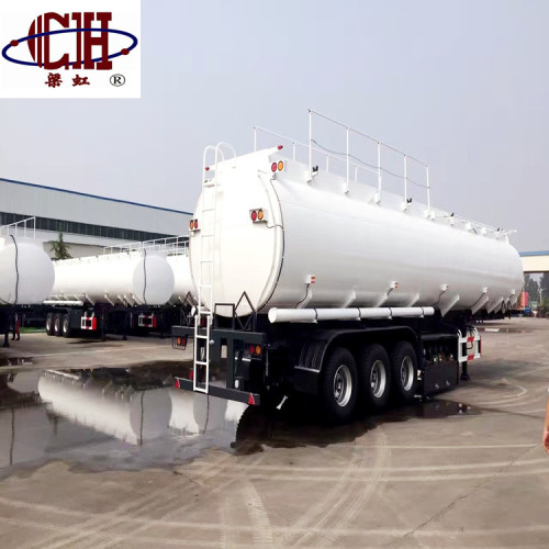 3 Axles Liquid Water Tank Semi Trailer, High Quality 3 Axles Liquid ...