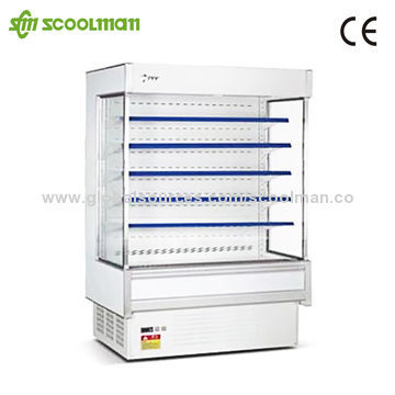 Supermarket Multi-desk Display Fridge/open Front Chiller, Available In ...