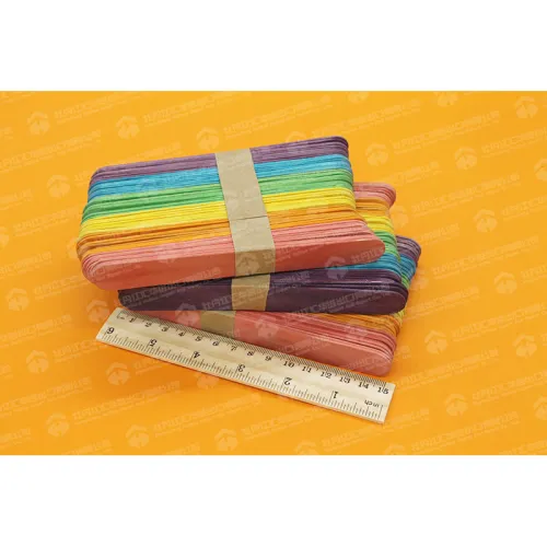 Colored Ice Cream Sticks/craft Sticks, High Quality Colored Ice Cream ...