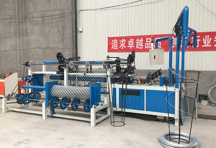 Gst Automatic Diamond Chain Link Wire Mesh Making Machine, High Quality ...