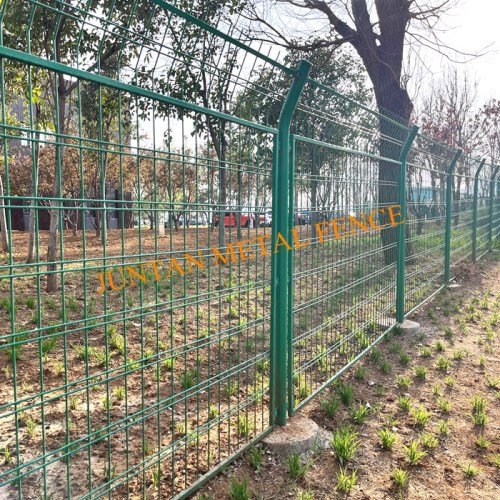 Boundary Wall Welded Panel Fence Wire Mesh Fencing, High Quality ...