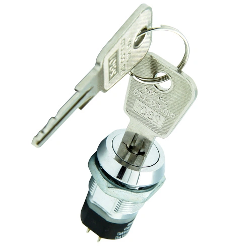 2 Pole 4 Terminals Electric Keylock Switches China Manufacturers ...