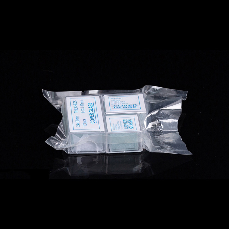 Various Sized Laboratory Glass Microscope Cover Slides Set: 22*22mm, 18 ...