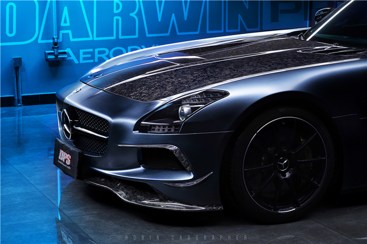 Darwinpro Black Series Wide Body Kit For Mercedes Sls Class Amg W197 ...