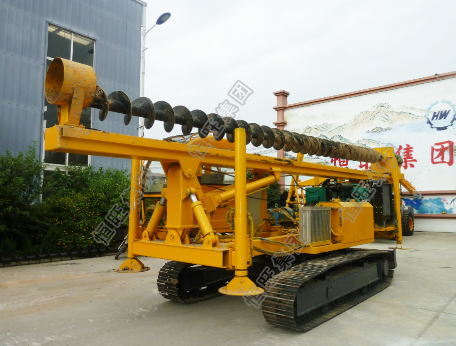 Mini Hydraulic Hammer Pile Foundation Drilling Rig Bored Pile Equipment ...