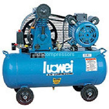 Belt Driven One-stage Piston Air Cooled Mobile Air Compressor Z-0.10/8, High Quality Belt Driven ...
