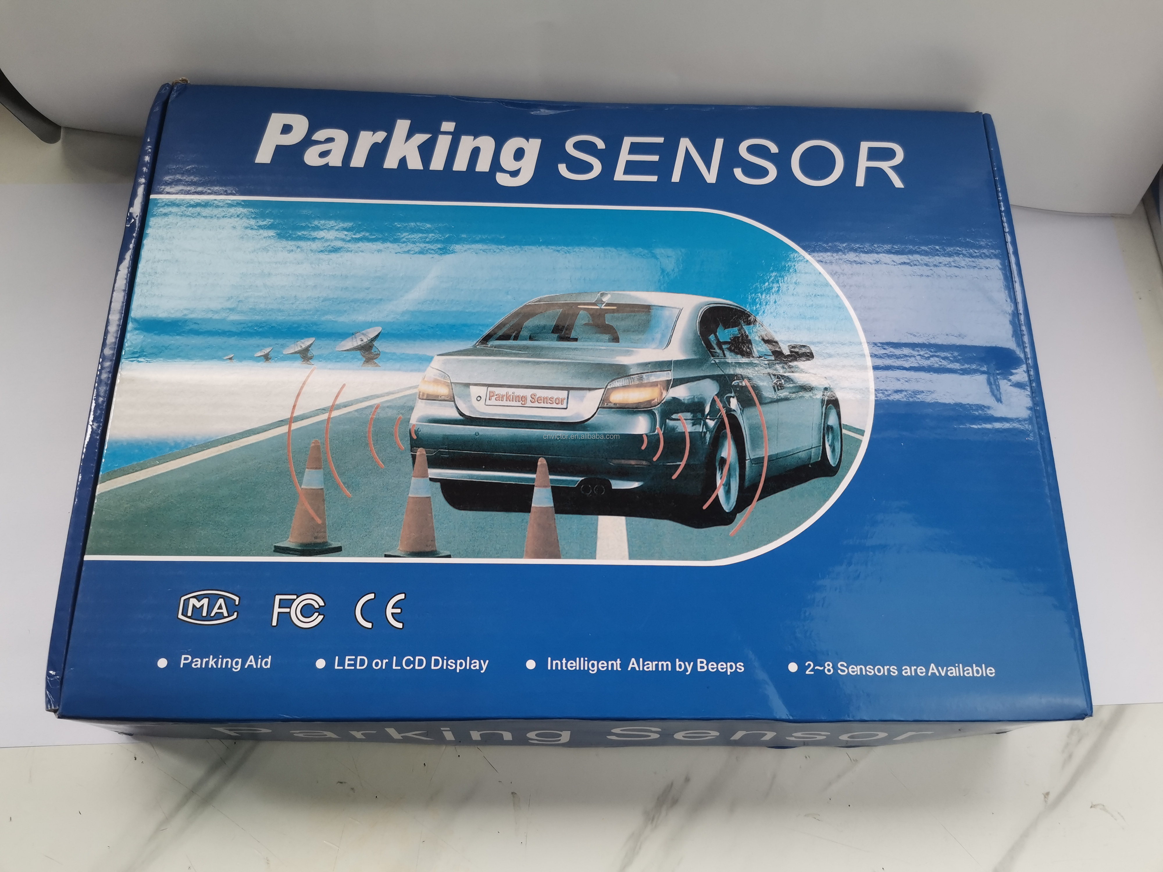 Android Dvd Car Parking Sensor Buzzer Alert Radar Parktronic With 6 ...